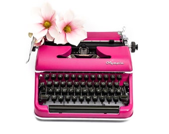 Pink Typewriter | Etsy