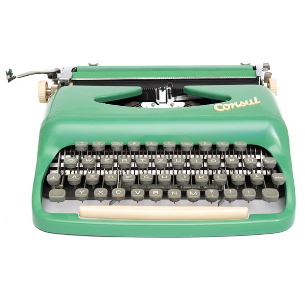 Green Typewriter - Etsy