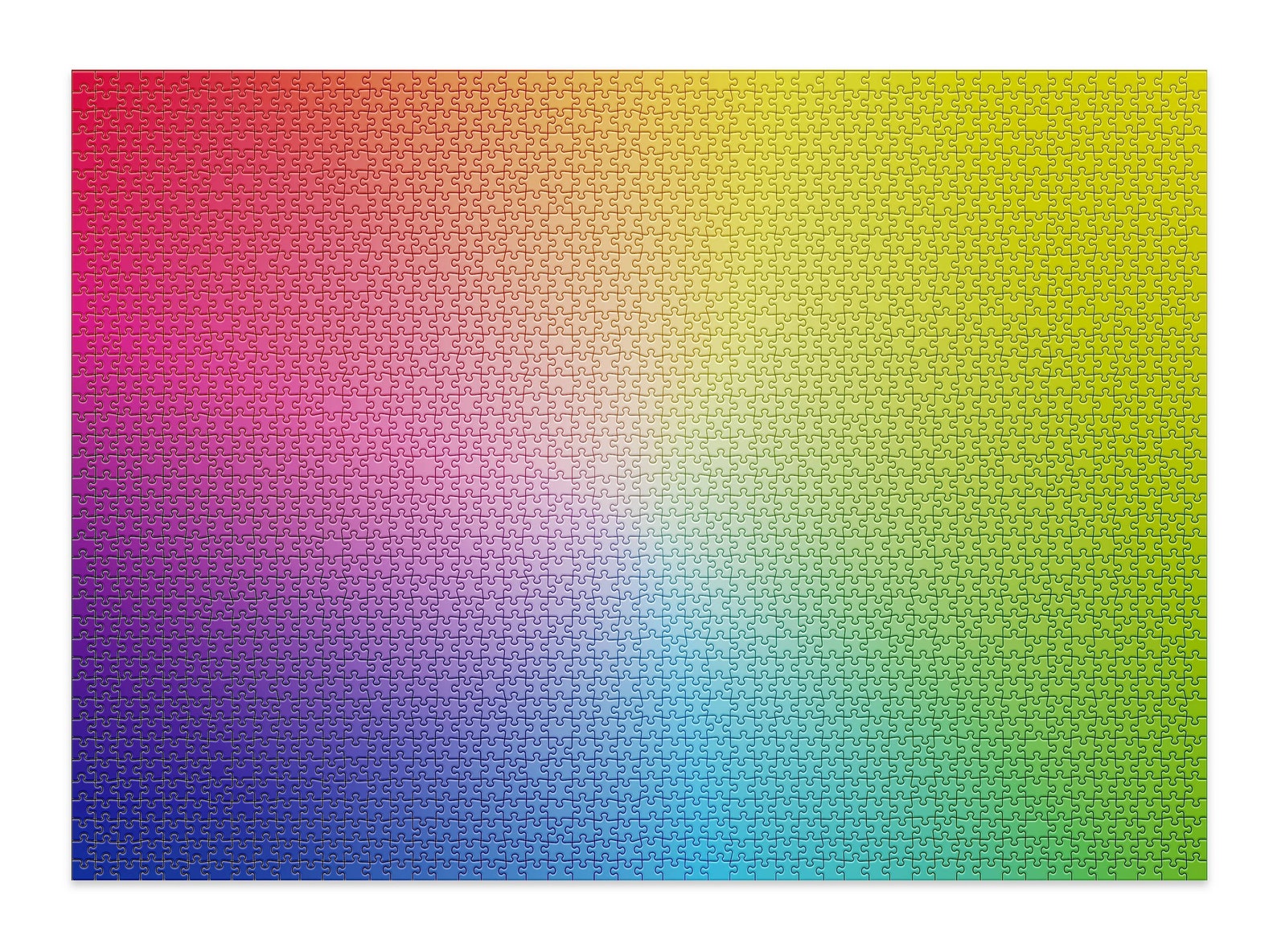2000 Piece Gradient Jigsaw – amazing, Colourful 2000-piece Gradient ...