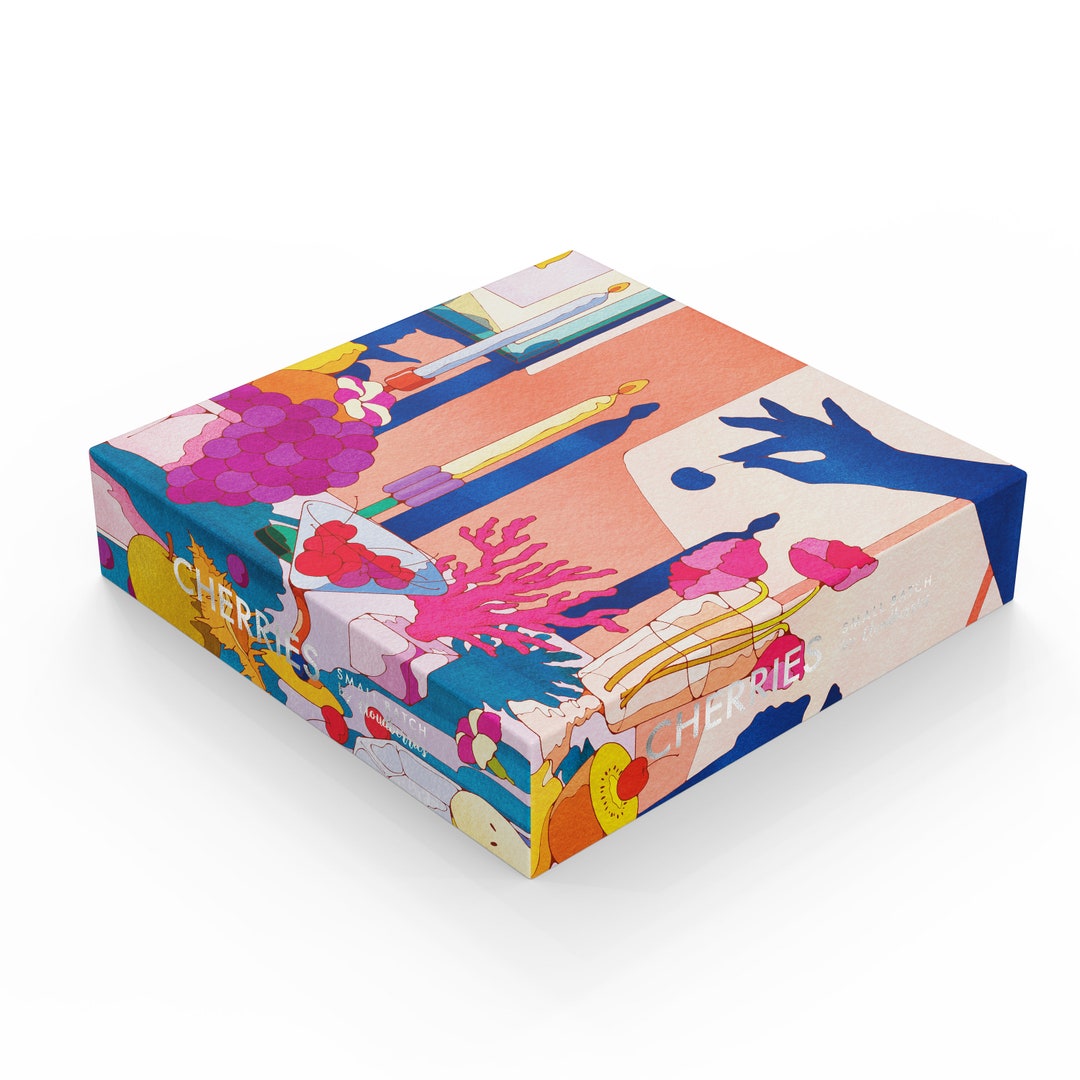 Cherries – Beautiful 1000 Piece Jigsaw Puzzles for Adults, Small Batch ...