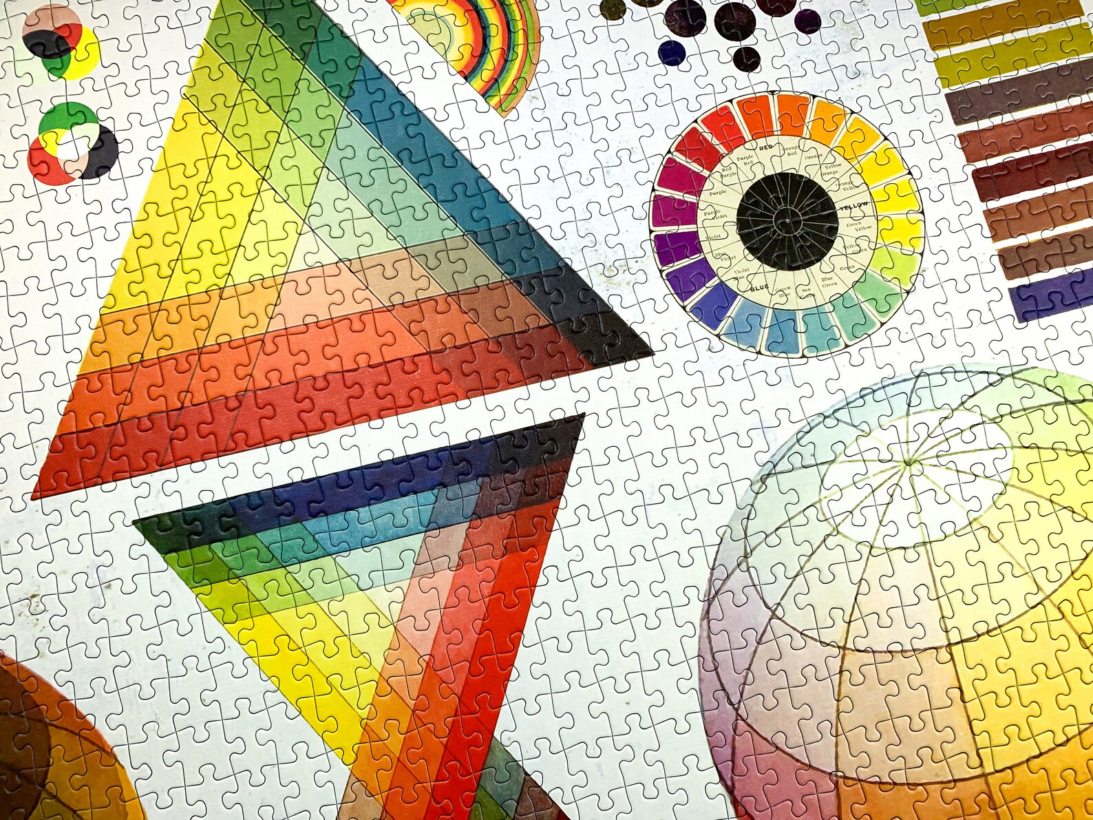 Canvas Bright Bold 1000 Piece Colour Gradient Jigsaw Puzzle - Etsy UK