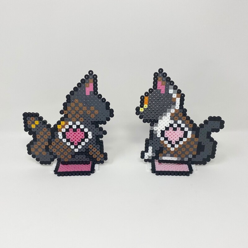 Perler Bead Cat - Etsy