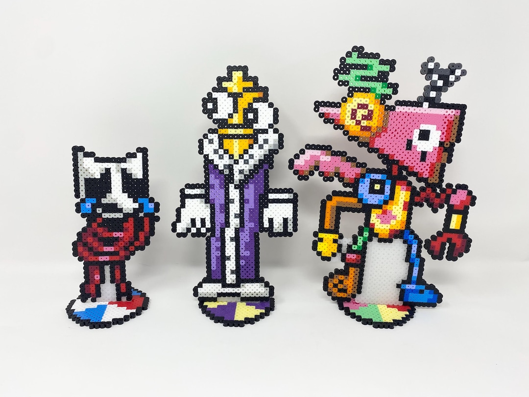 Digital Circus Perler Bead Sprites - Etsy