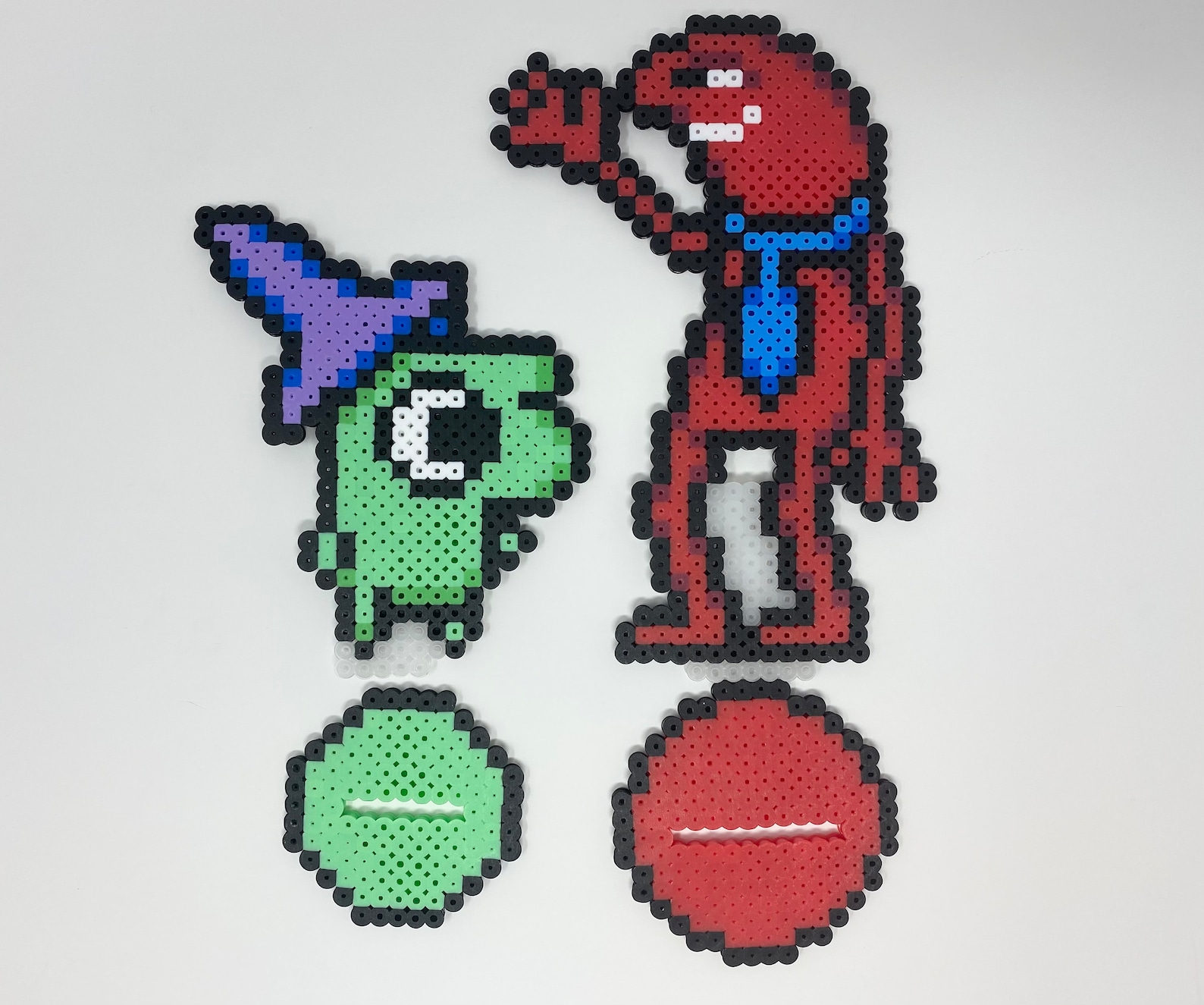 Happy Friends Perler Bead Sprites - Etsy