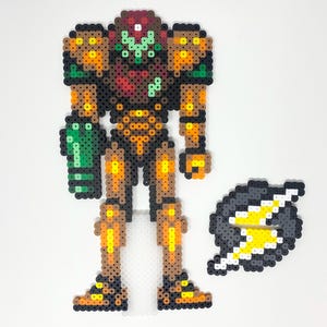 Samus Aran Super Metroid Perler Bead Sprite - Etsy