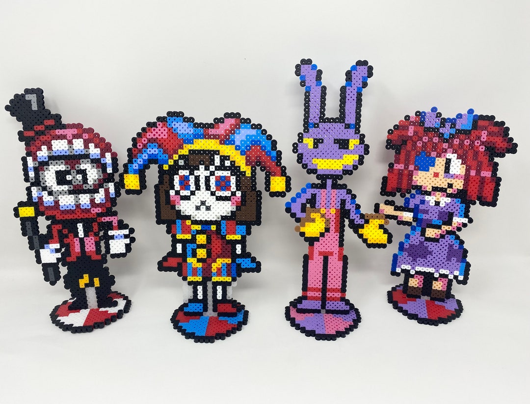 Digital Circus Perler Bead Sprites - Etsy