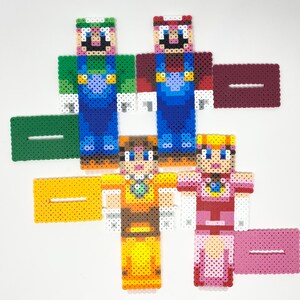 Minecraft Mario Perler Bead Sprites - Etsy