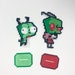 Invader Zim Perler Bead Sprites - Etsy