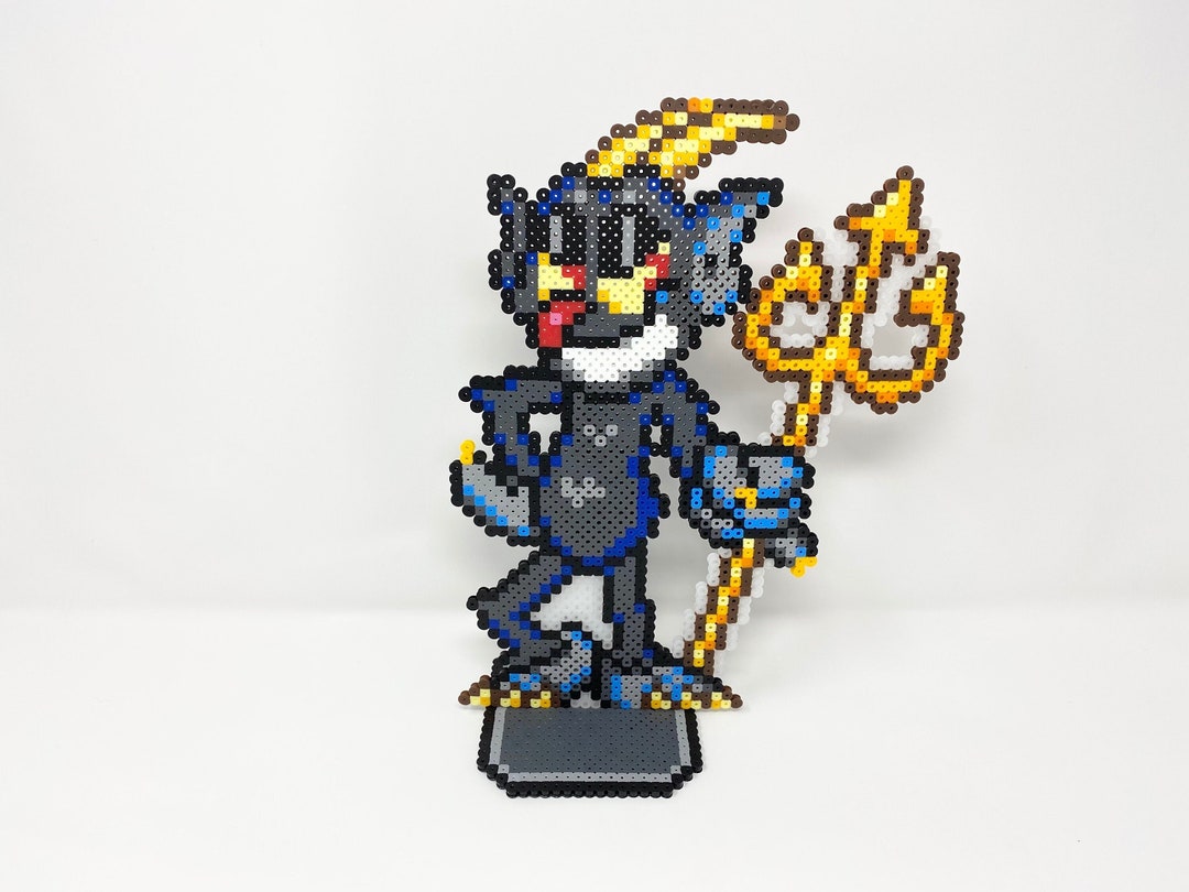 Devil Perler Bead Sprite - Etsy
