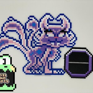 Polterkitty Perler Bead Sprite Stand - Etsy