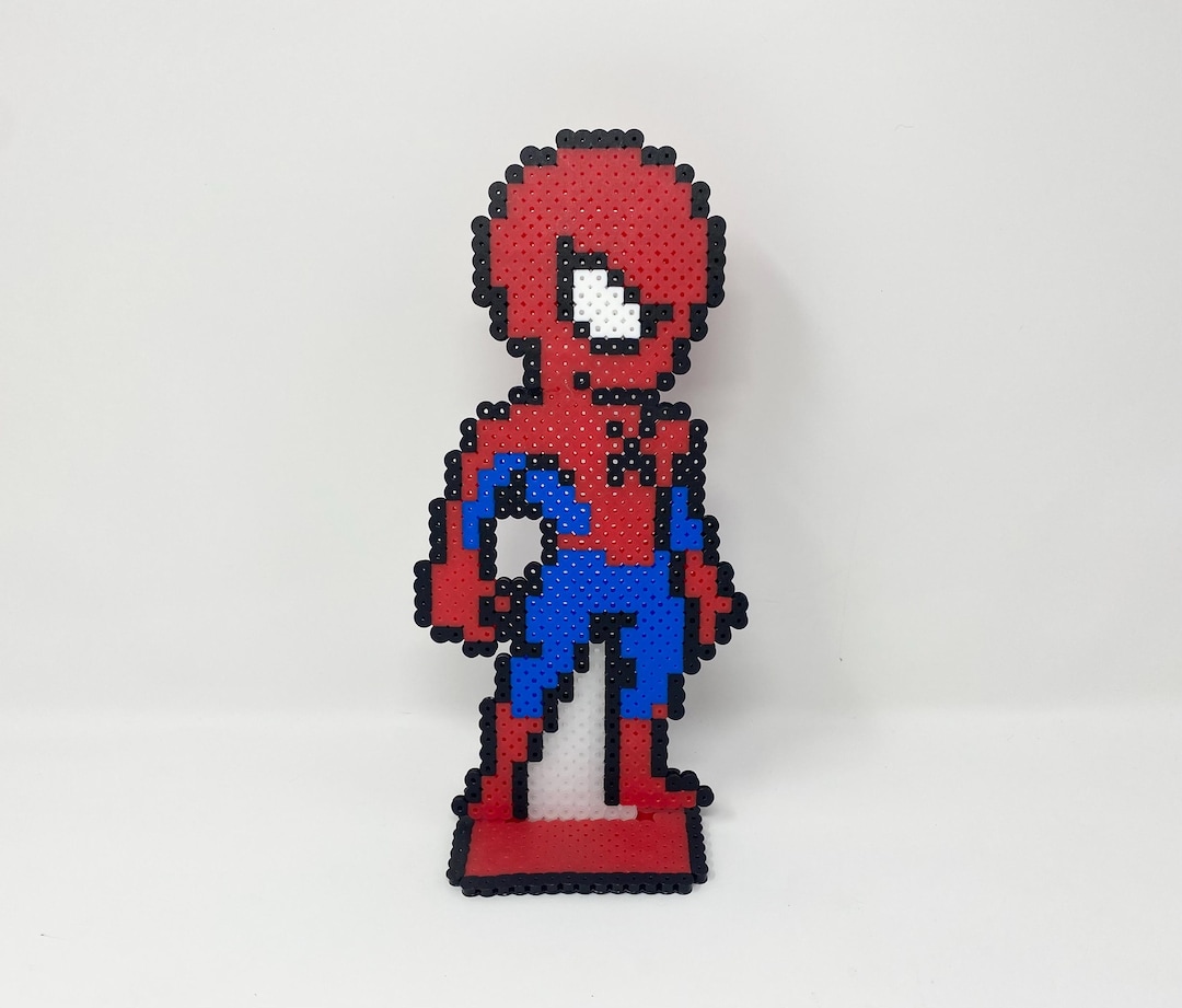 Spider-man Perler Bead Sprite - Etsy