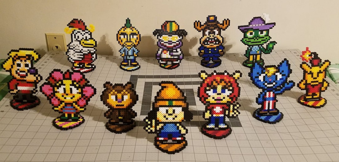 Parappa Perler Bead Sprites - Etsy