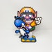 Wario & Boshi Perler Bead Sprite - Etsy
