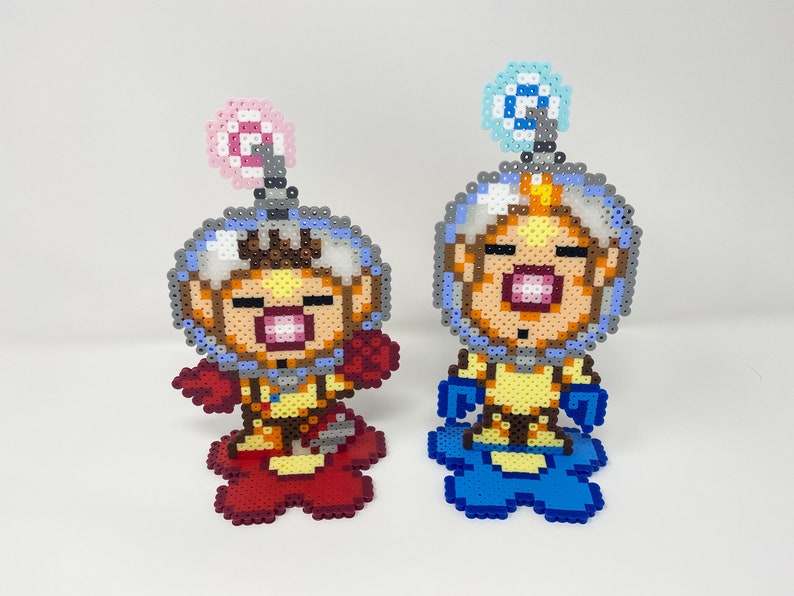 Pikmin Captain Perler Bead Sprite Set - Etsy UK