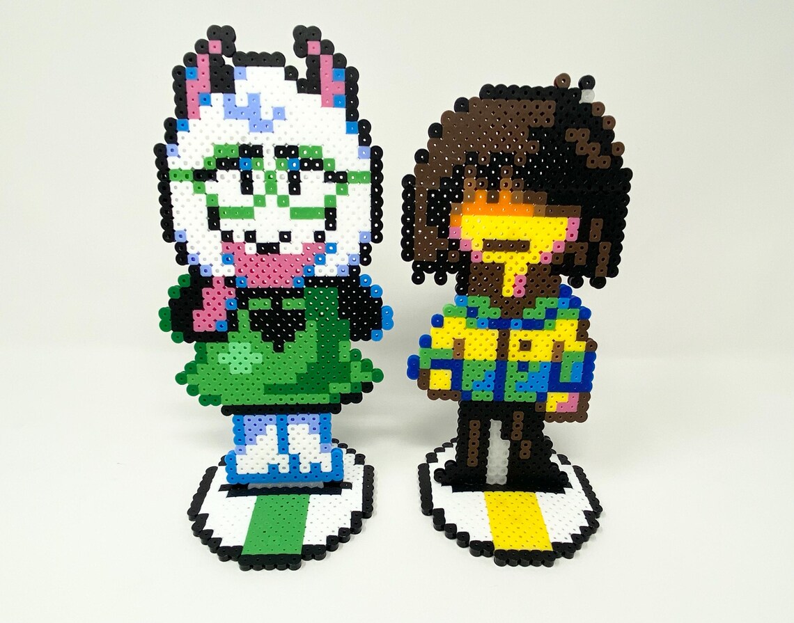 Kris, Ralsei, Susie & Noelle Perler Bead Sprites - Deltarune - Etsy