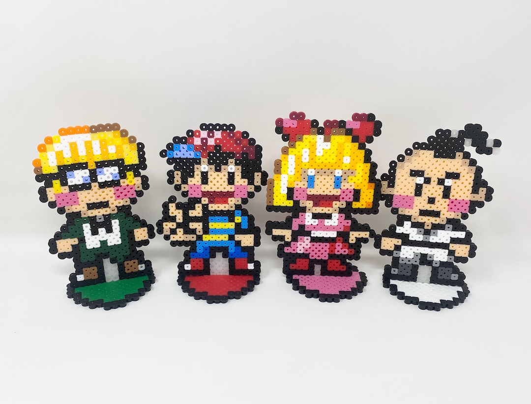 Custom Earthbound Perler Bead Sprites - Etsy