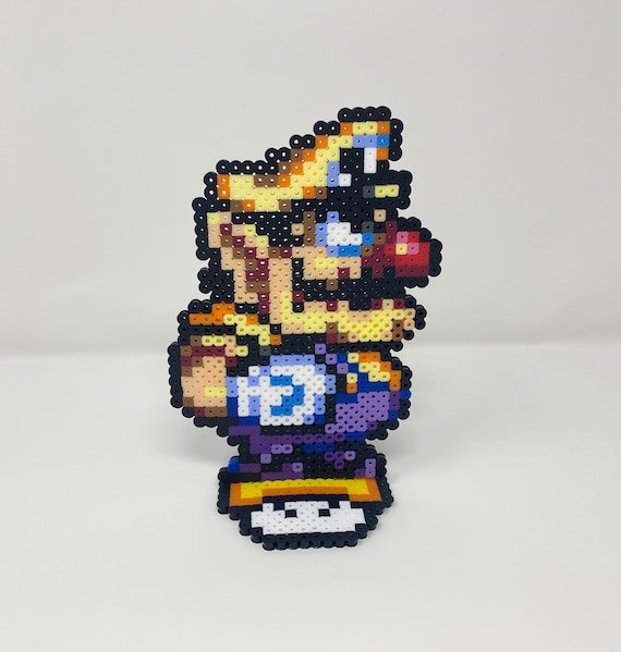 Wario Perler Bead Sprite | Etsy Denmark