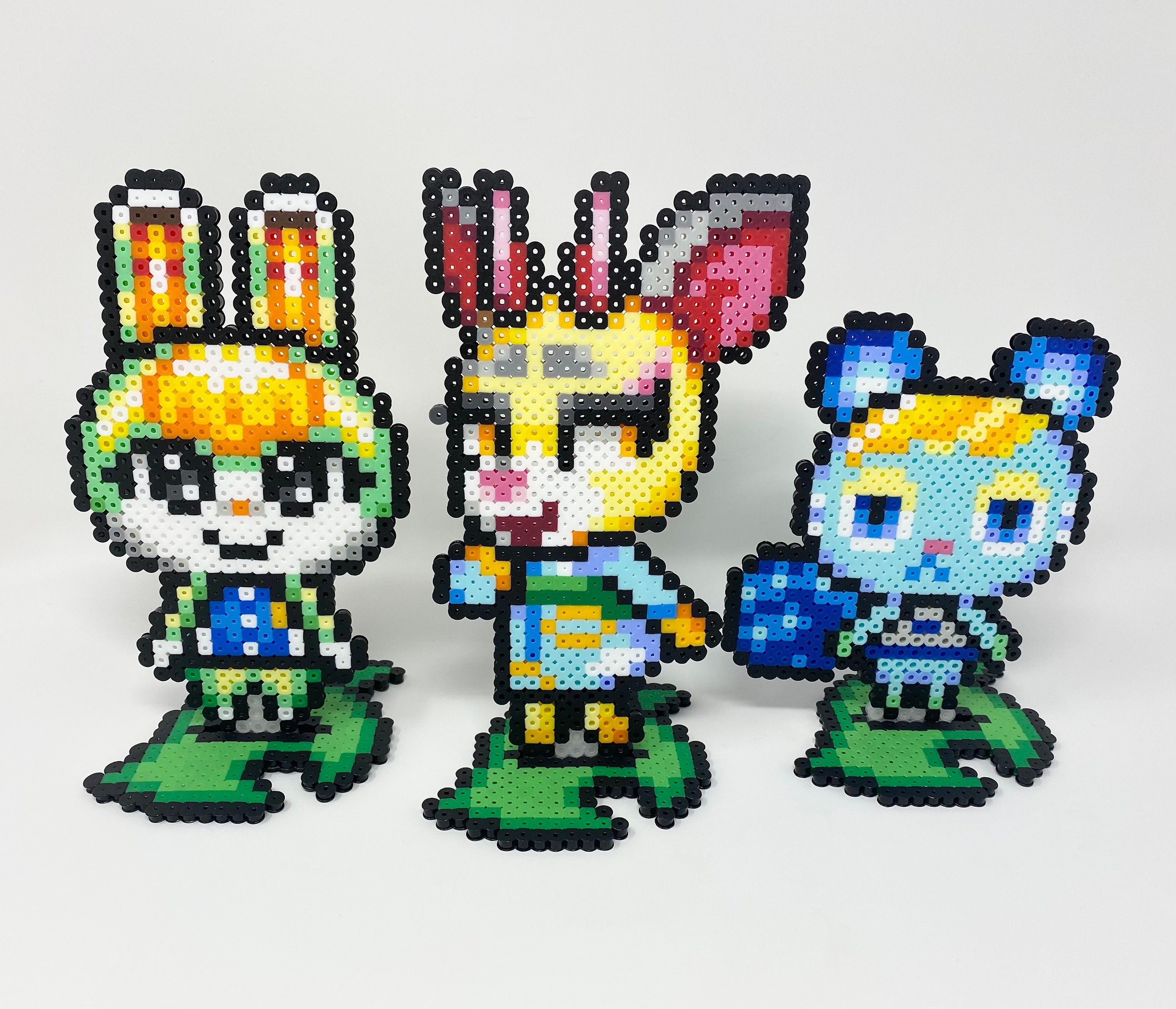 Animal Crossing Villager Perler Bead Sprite Set - Etsy