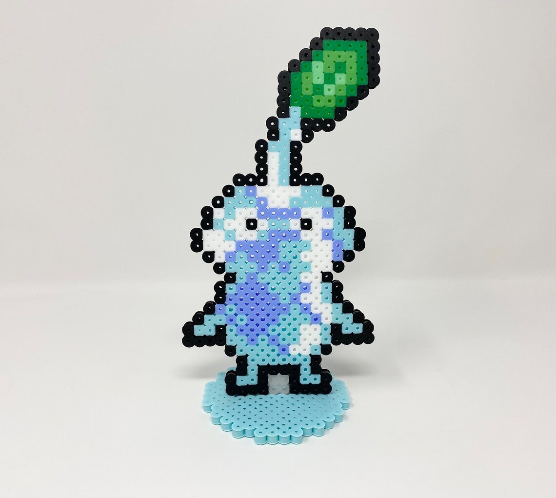 Ice and Glow Pikmin Perler Bead Sprites - Etsy