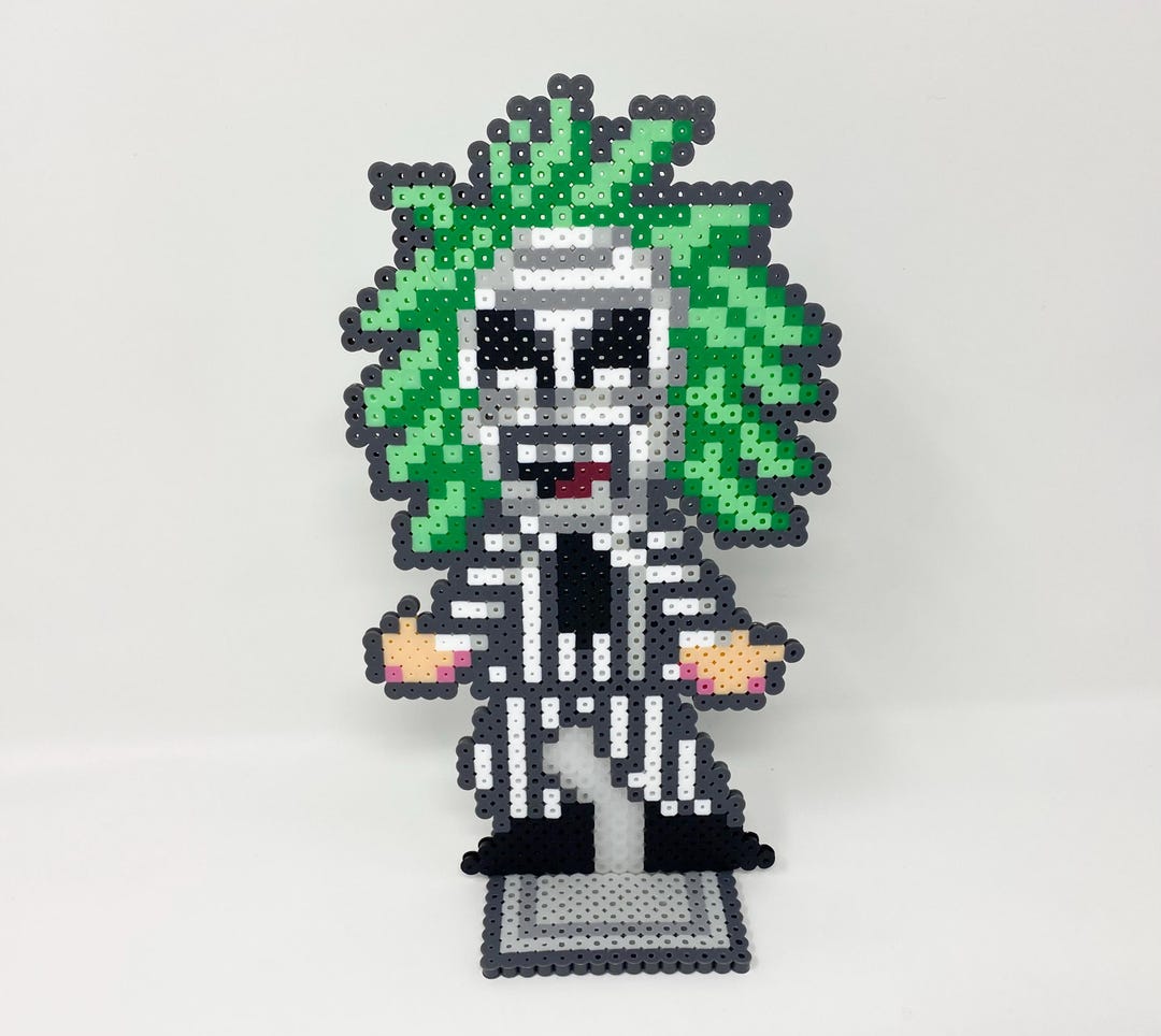 Beetlejuice Perler Bead Sprite - Etsy