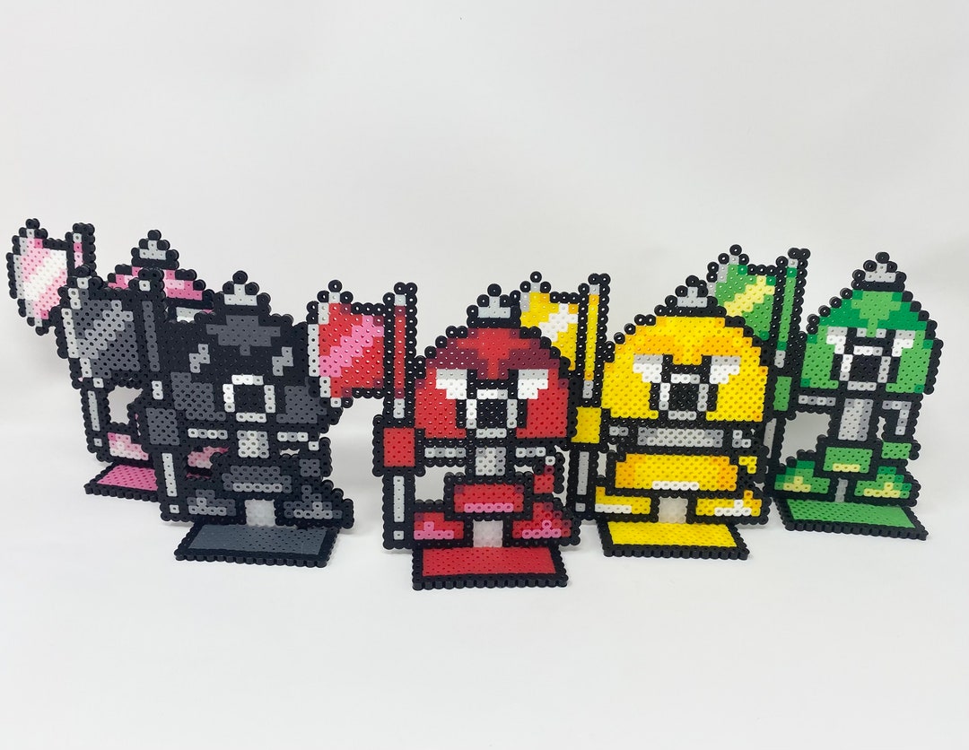 Axem Rangers Perler Bead Sprites - Etsy