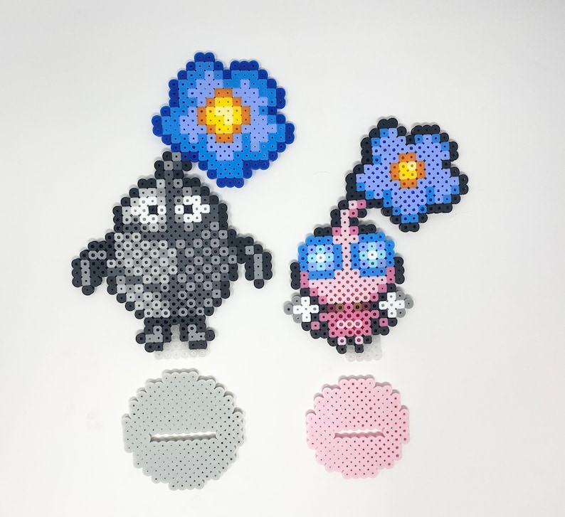 Pikmin Perler Bead Sprite Set - Etsy