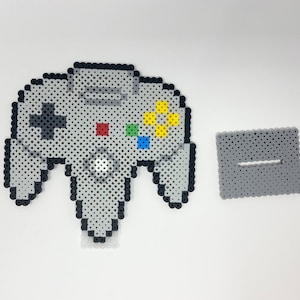 N64 Controller Perler Bead Sprite - Etsy