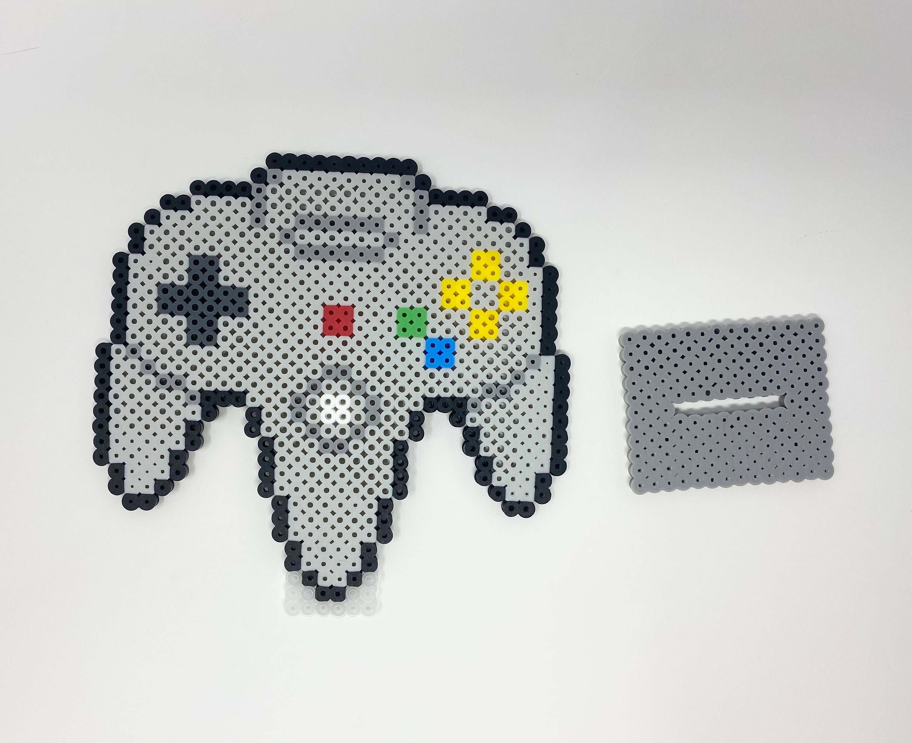 N64 Controller Perler Bead Sprite - Etsy