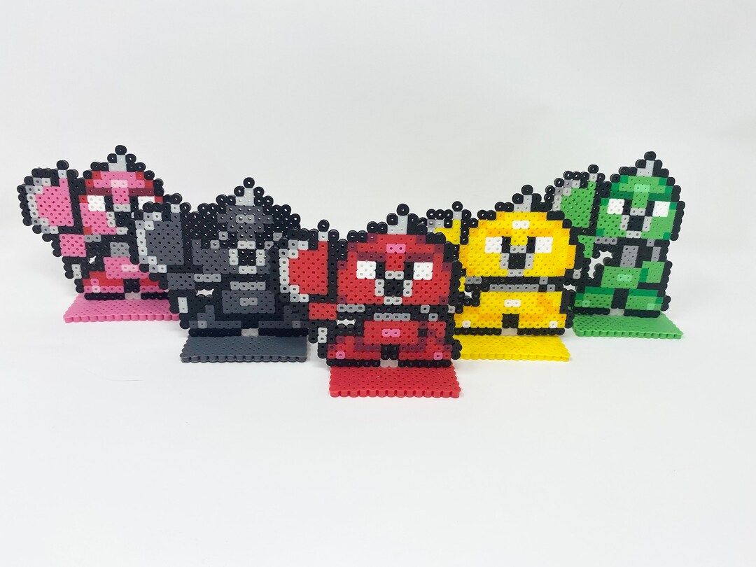 Axem Rangers Perler Bead Sprites - Etsy
