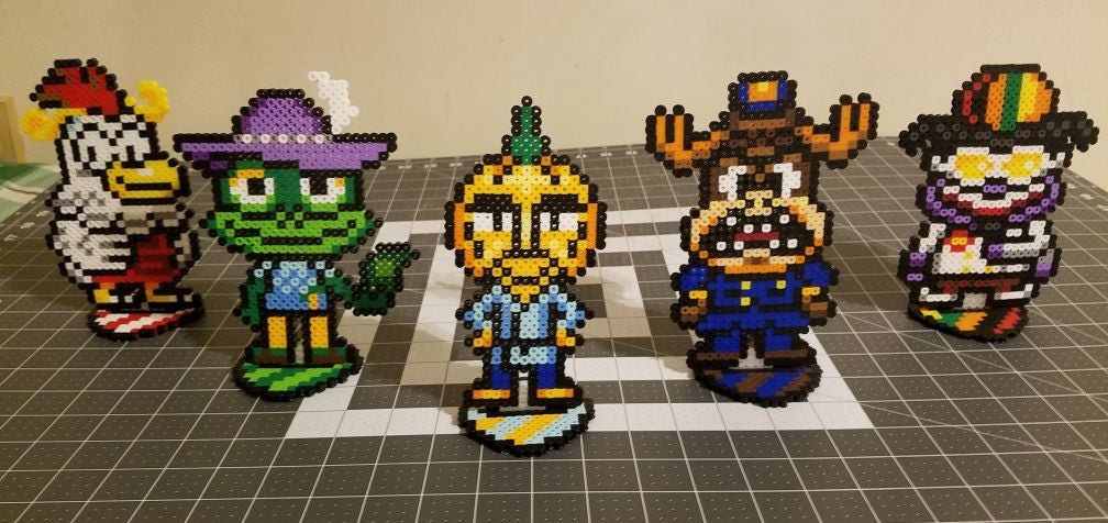 Parappa Perler Bead Sprites - Etsy