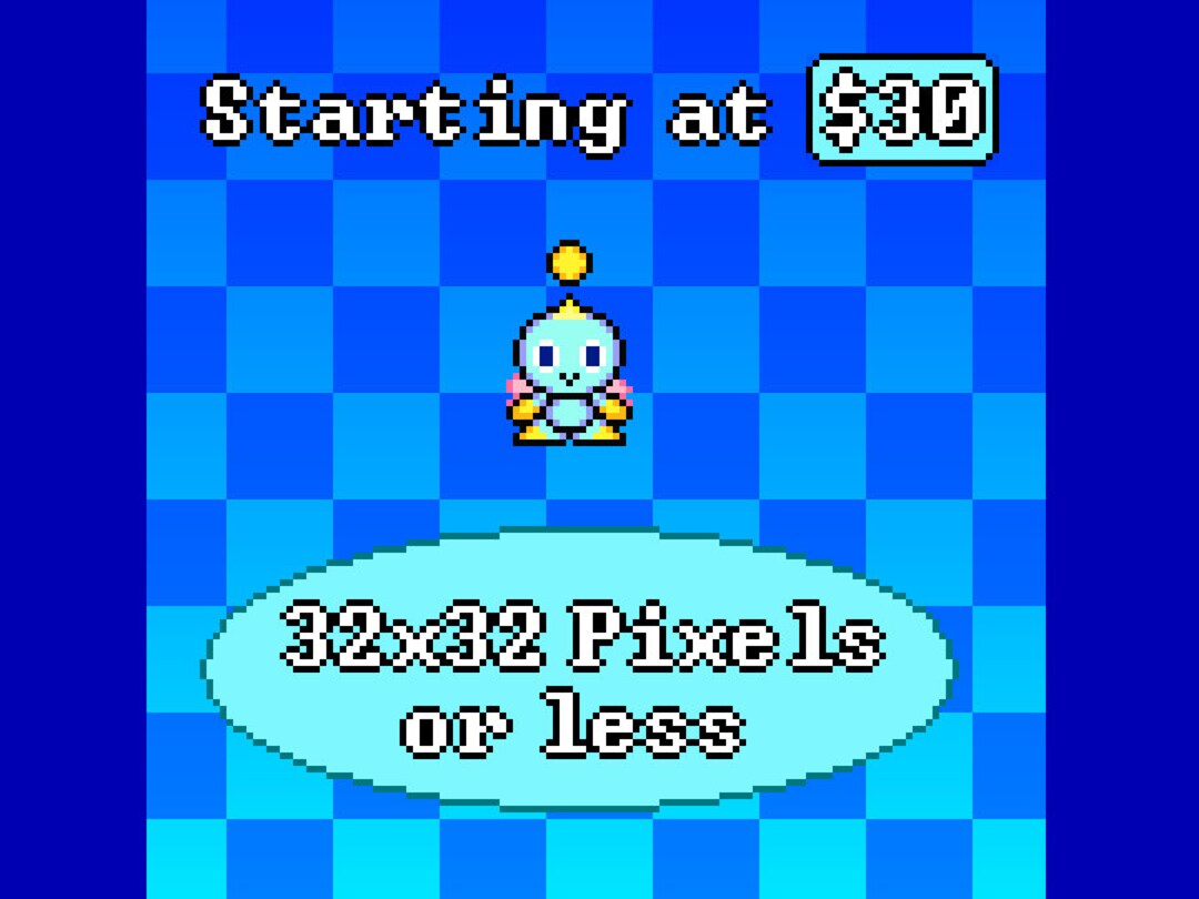 Small Perler Bead Sprite Commission - Etsy