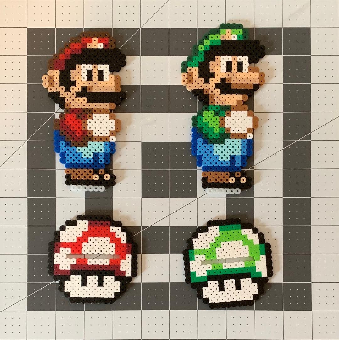 Custom SNES Perler Bead Sprites - Etsy