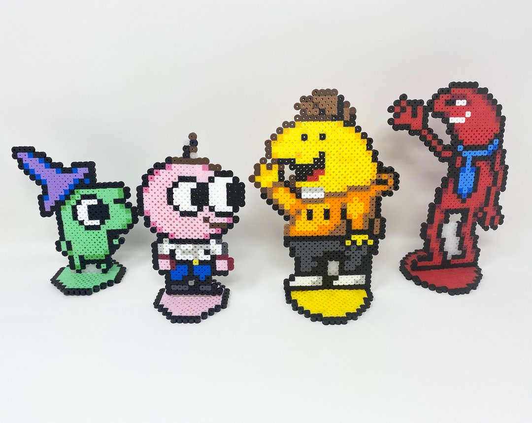 Smiling Friends Perler Bead Sprites - Etsy