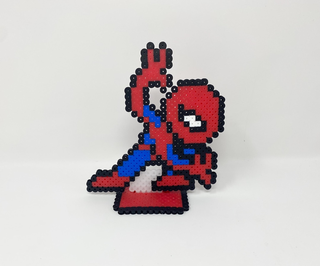 Spider-man Perler Bead Sprite - Etsy