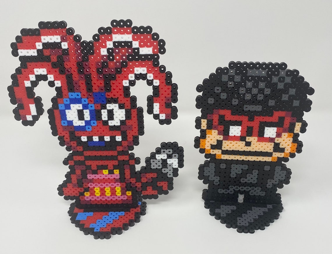 Rapper Pup Perler Bead Sprites - Etsy