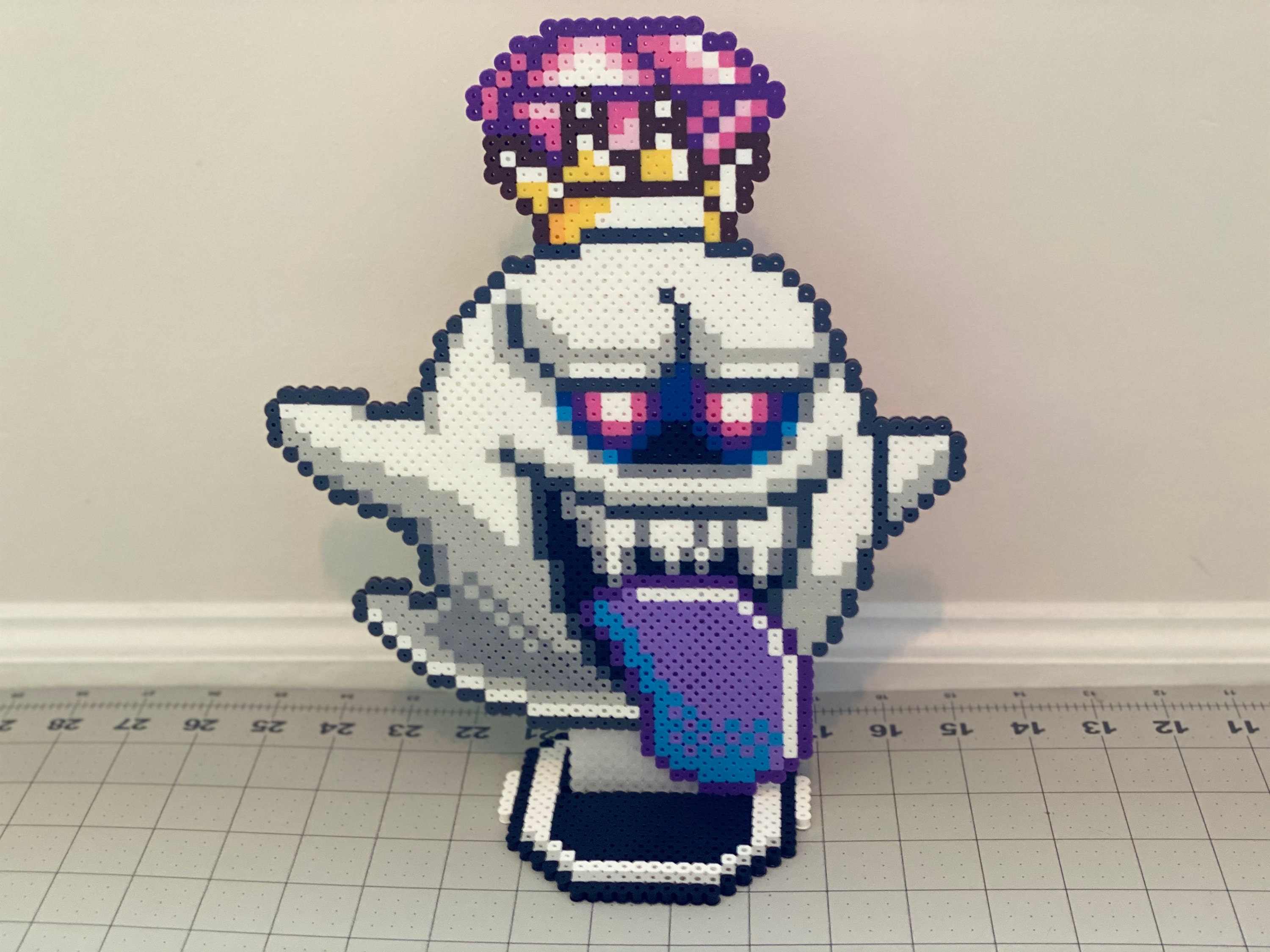 Luigi's Mansion 3 King Boo Perler Bead Sprite Nintendo | Etsy Canada