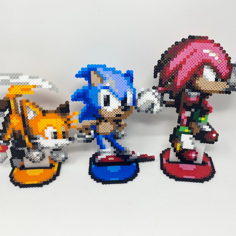 Sonic Perler Bead Pattern - Etsy