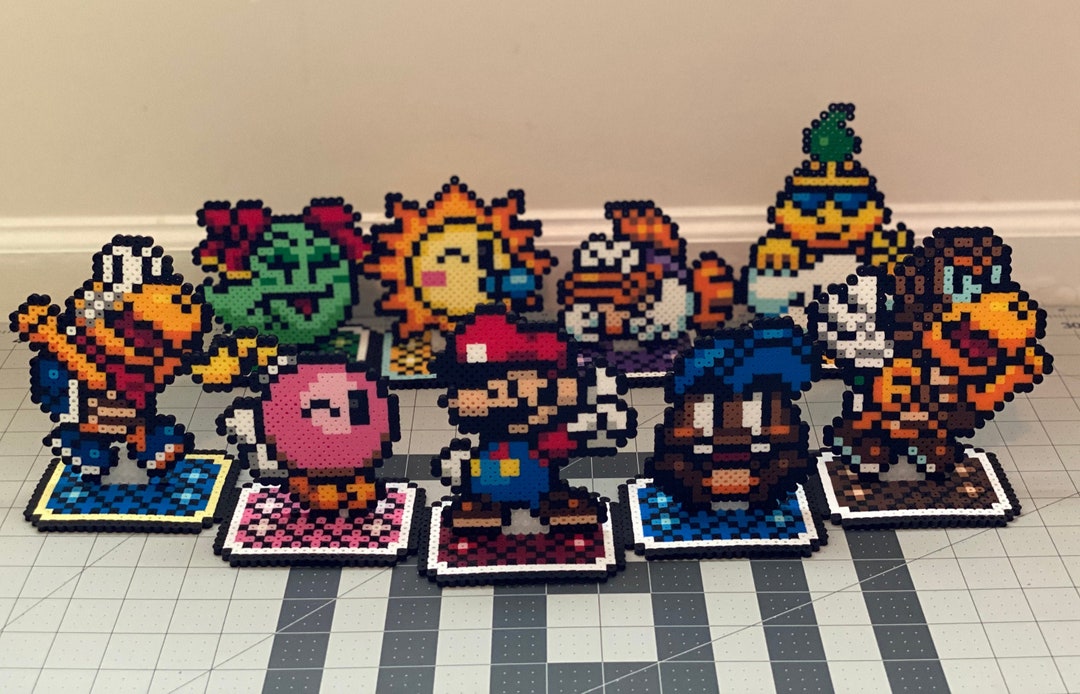 Paper Mario 64 Perler Bead Sprites - Etsy