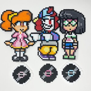 Synthz Mcwave, Jamtine and Nami Perler Bead Sprites - Etsy