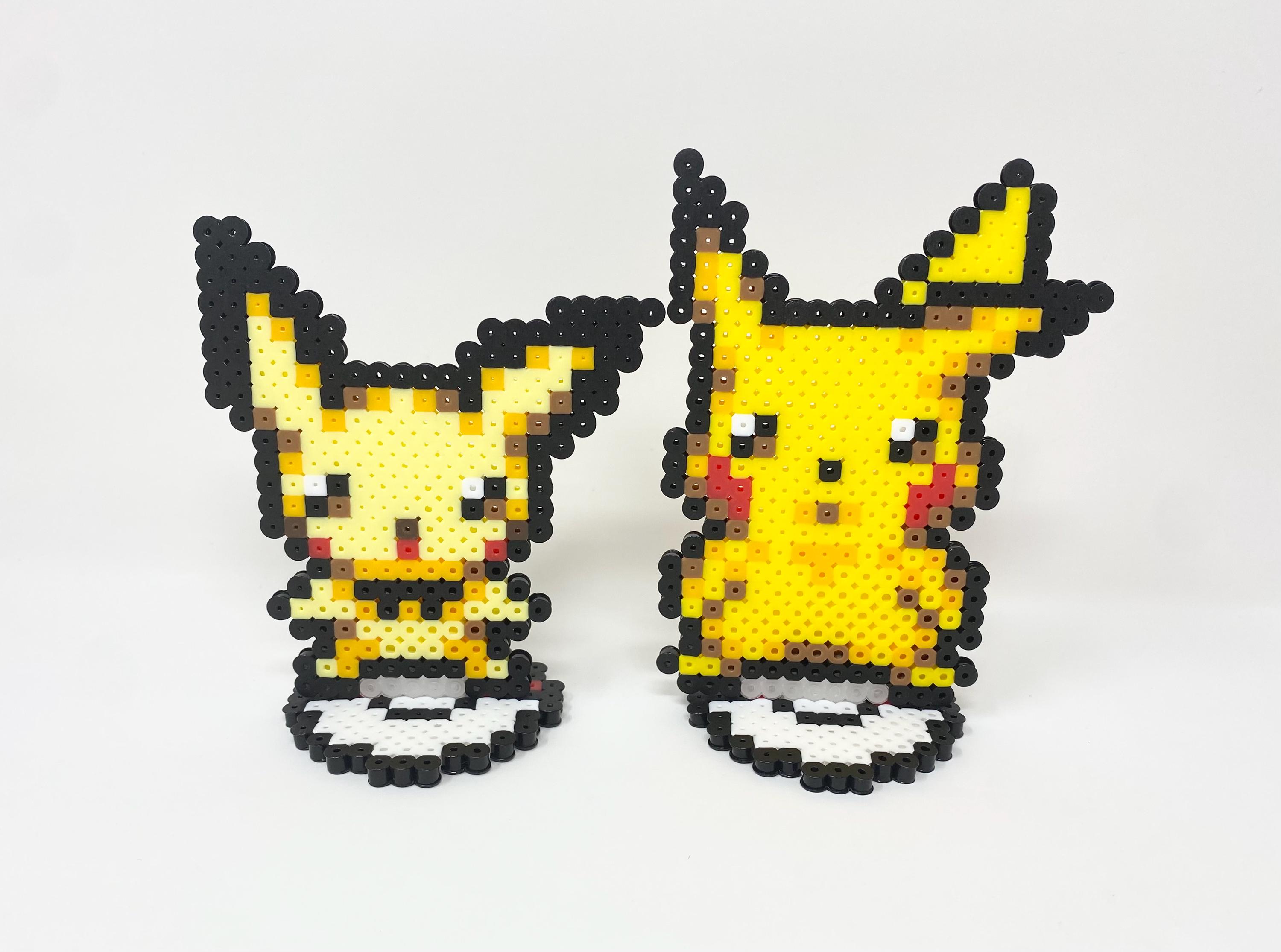 Pikachu, Pichu, Jigglypuff, Charizard, Raichu - Perler Bead Pokemon ...