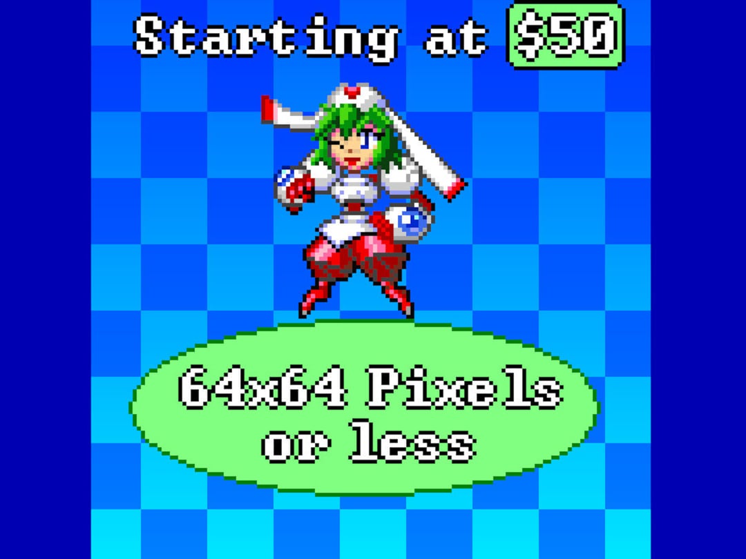 Large Perler Bead Sprite Commission - Etsy