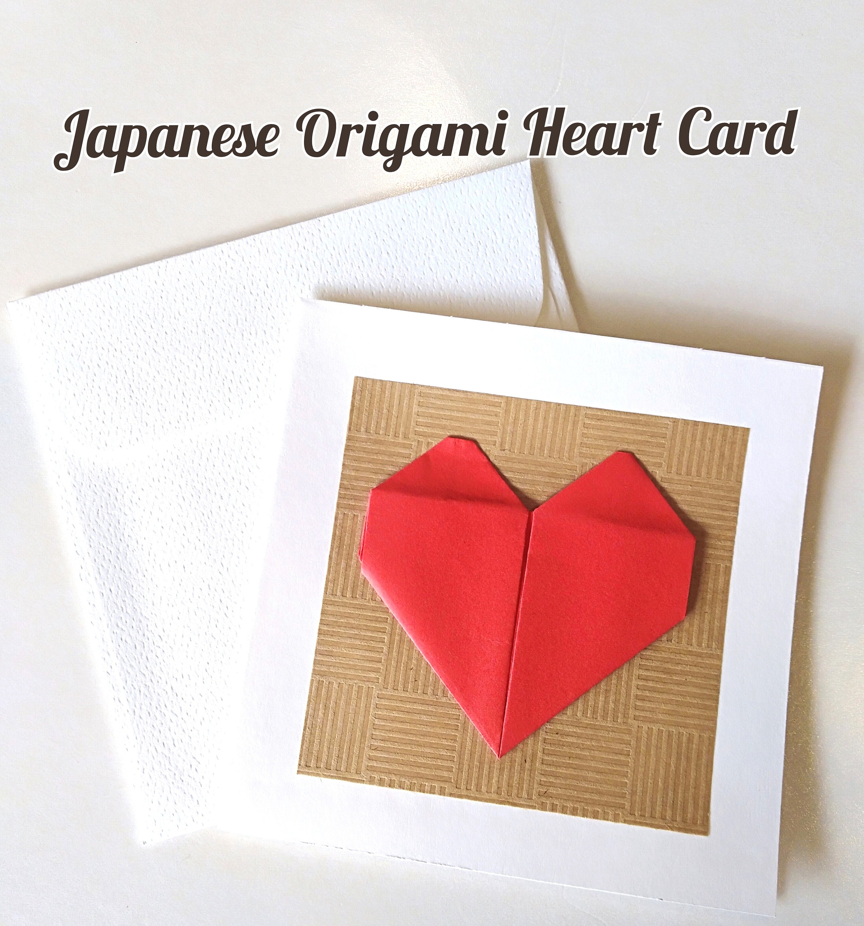 Origami Heart Note
