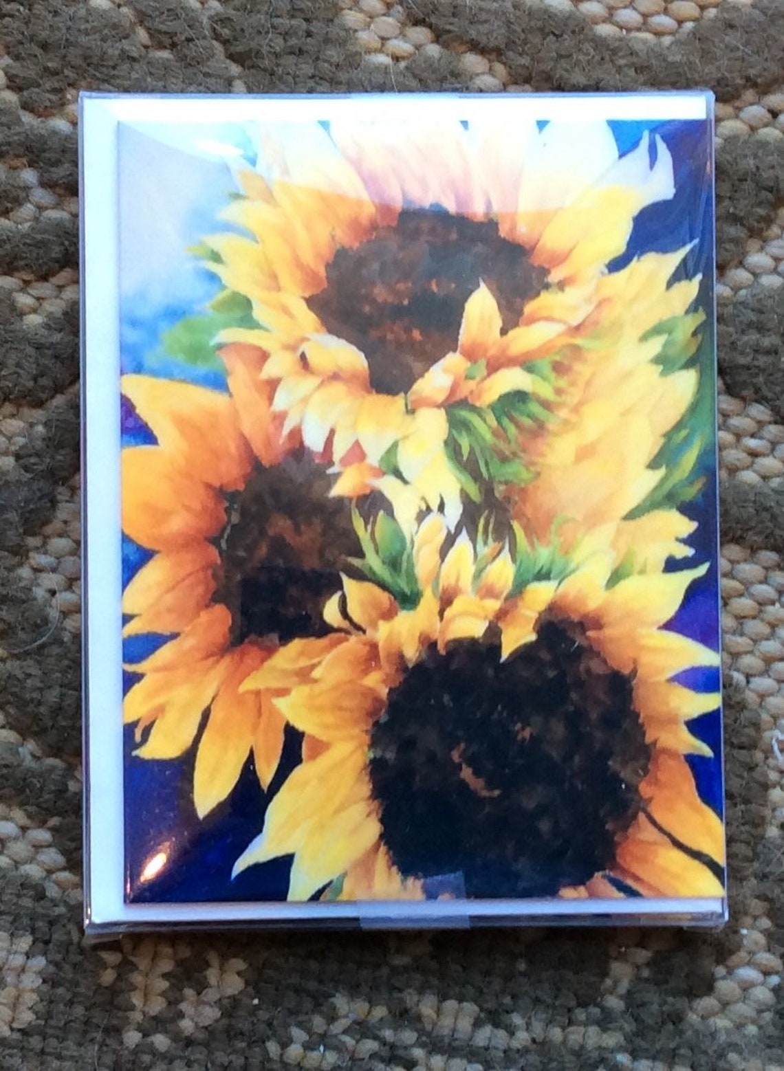 Glorious Sunflowers NOTECARDS CARDS - Etsy