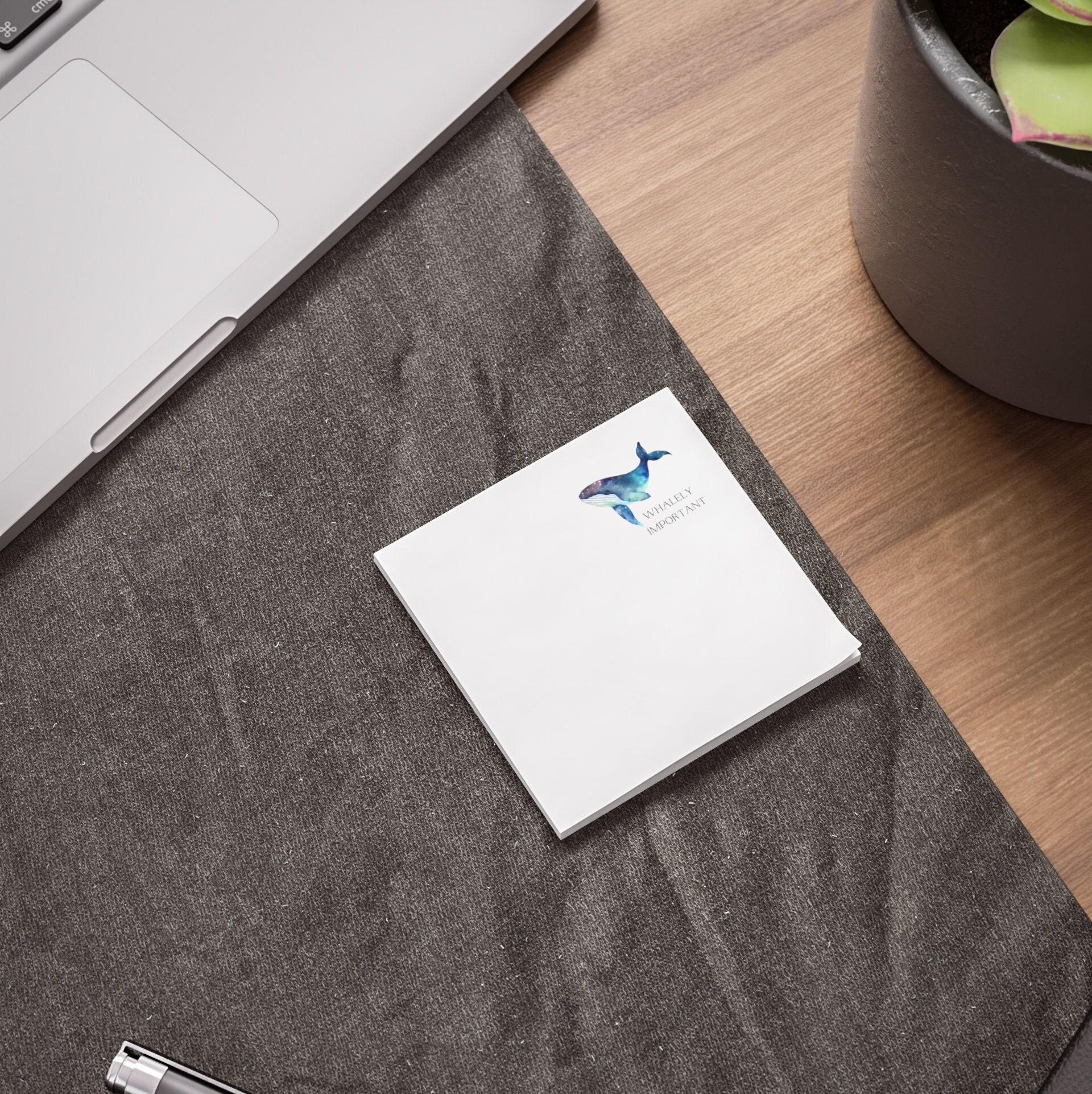 Whalely Important Post-it® Note Pads - Etsy