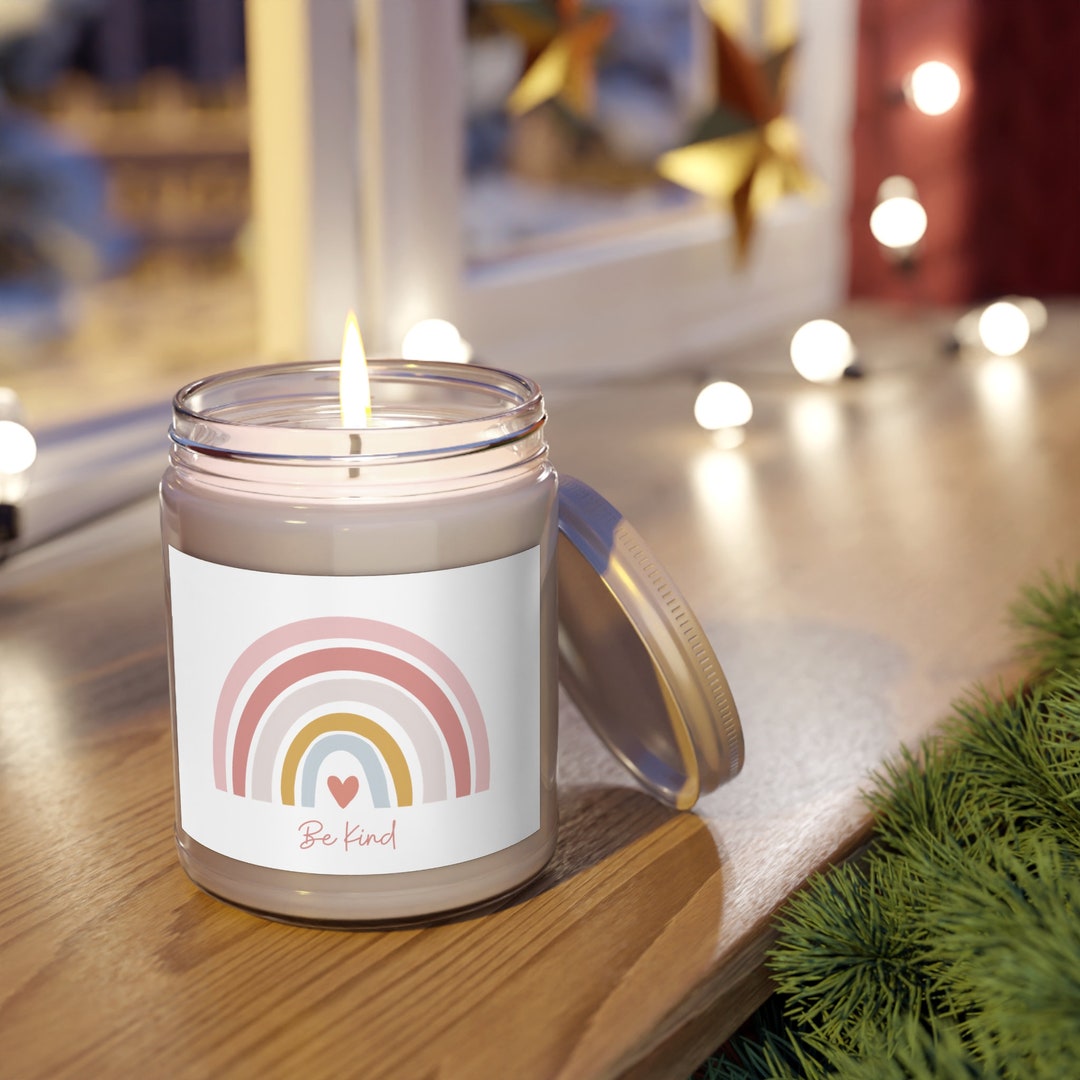 Rainbow Be Kind Scented Candles, 9oz - Etsy