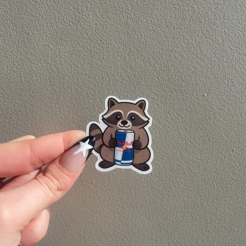 Red Bull Sticker for Laptop - Etsy
