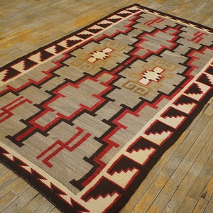 Antique American Navajo Rug - Etsy