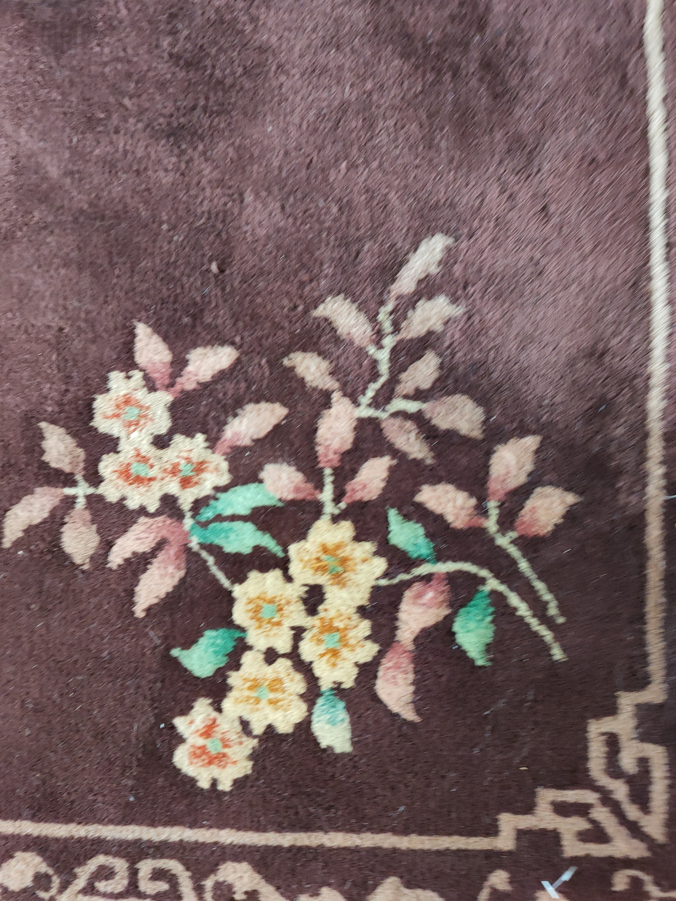 Tianjin/tientsin Art Deco Rug 3' 0'' X 4' 10'' , 91.4 Cm X 147.3 Cm - Etsy