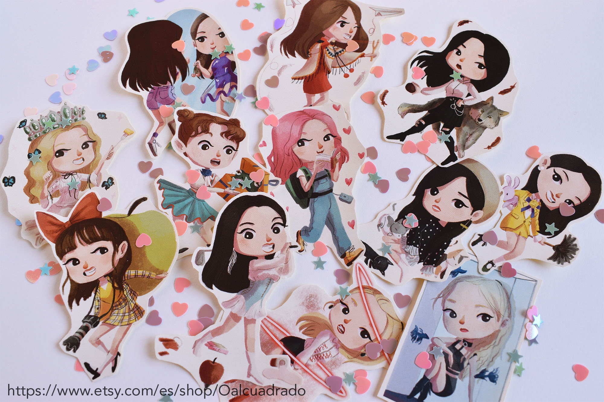 LOONA STICKERS KPOP | Etsy