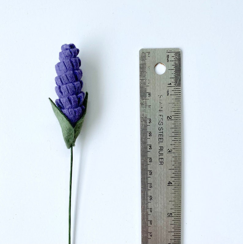 Individual Lavender Stems Lavender Bundle Felt Lavender - Etsy